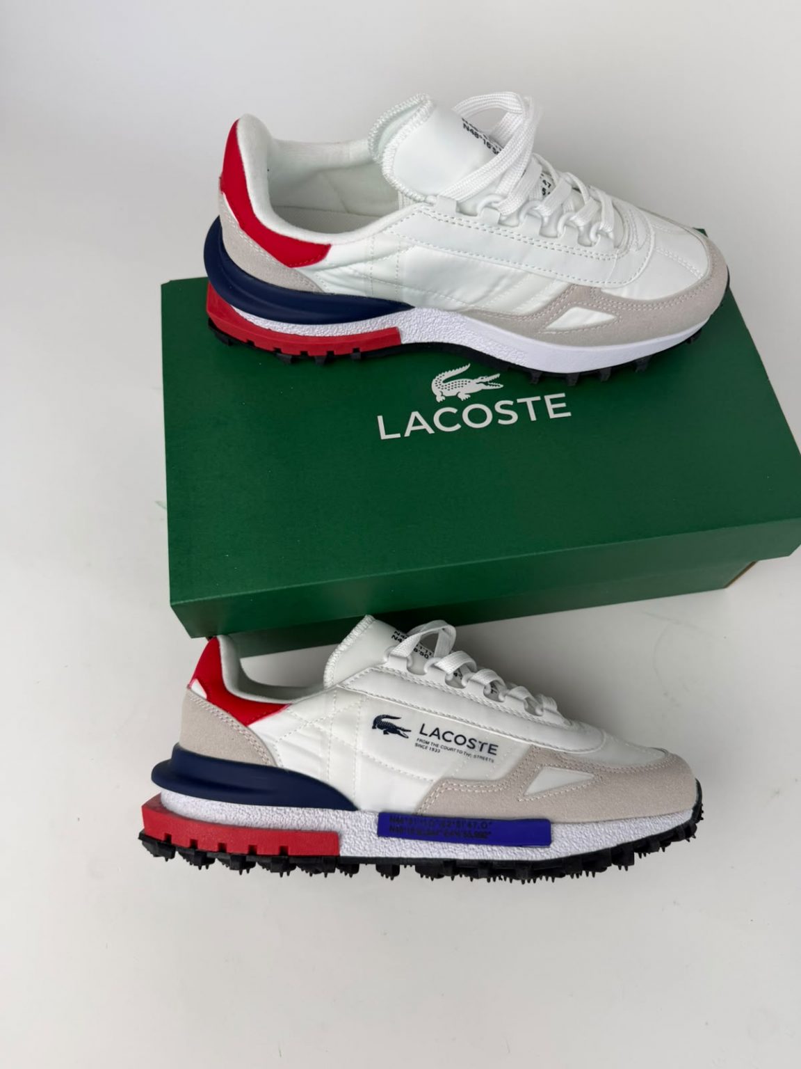 LACOSTE 2026 BLANCO AZUL – 2fika & TietarShoes