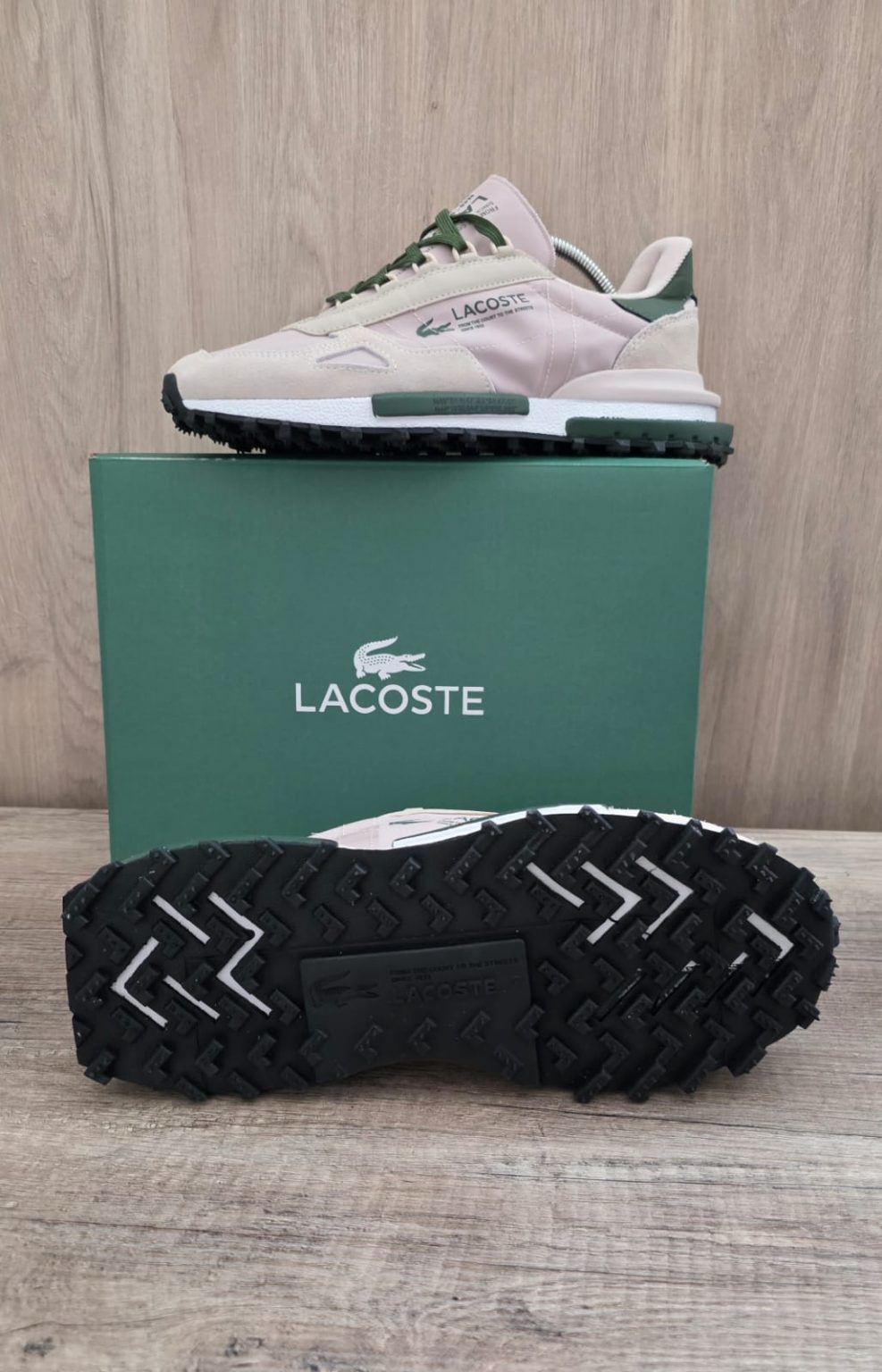 LACOSTE BLANCA VERDE – 2fika & TietarShoes